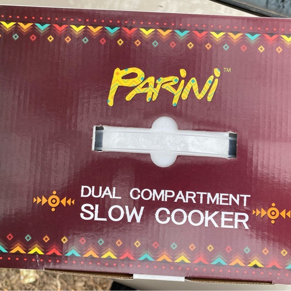 Parini | Kitchen | Parini Brand Dual Compartment Slow Cooker 6 Oz Each ...